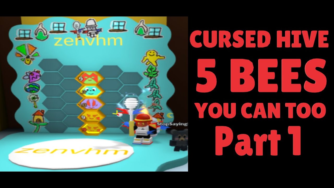 How i made a cursed bee swarm simulator hive (you can too) #1 - YouTube