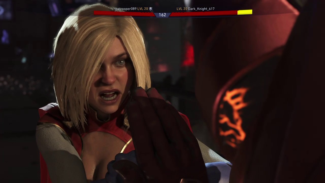 Power Girl vs. Darkseid! Injustice 2 Online - YouTube
