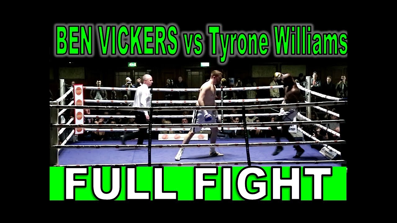 WOW BIG 1st Rnd KO | BEN VICKERS vs Tyrone Williams | FULL FIGHT | York ...