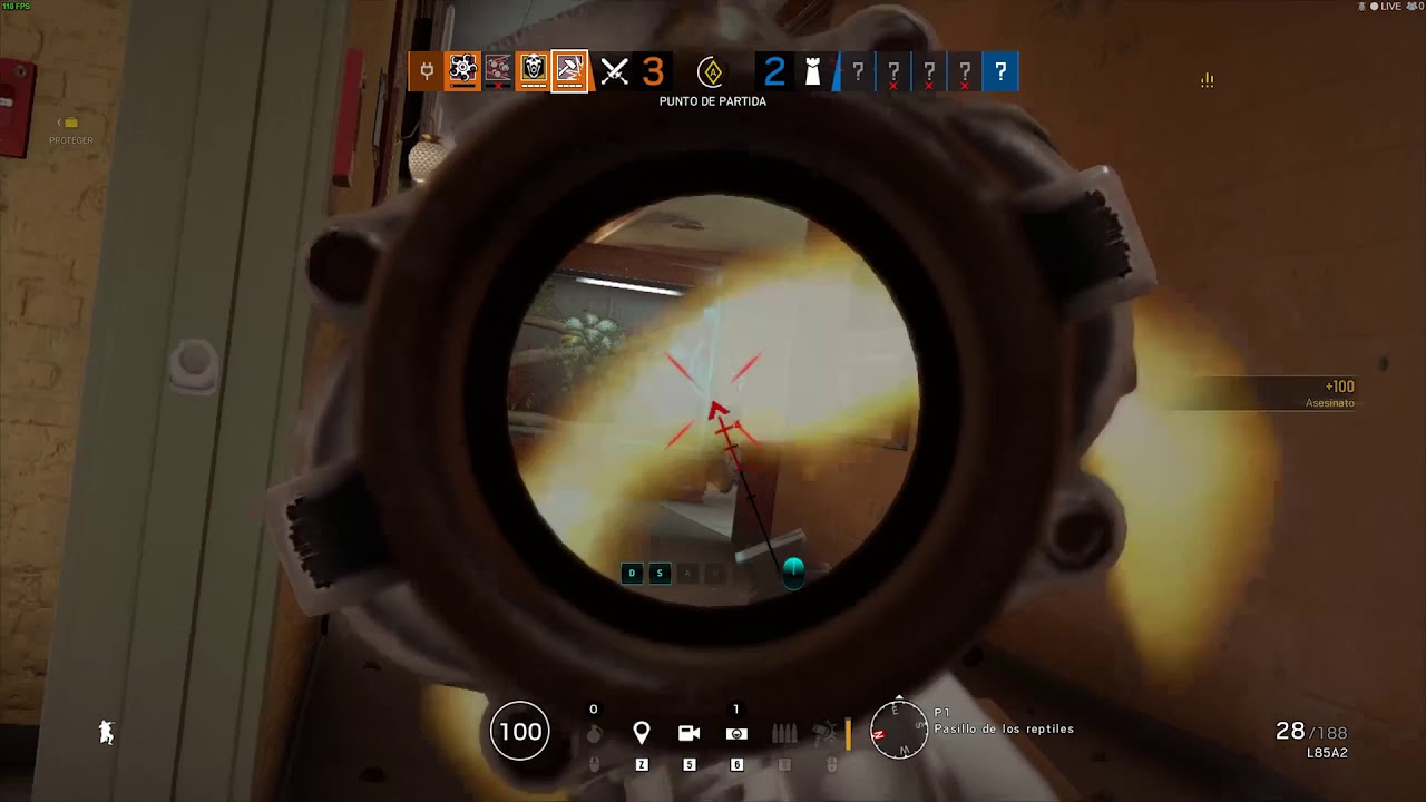 Rainbow Six Seige 4kill and win - YouTube