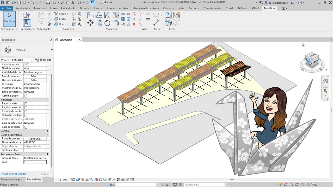 PLANIFICACION BIM EN PRESTO A FASES DE REVIT - YouTube