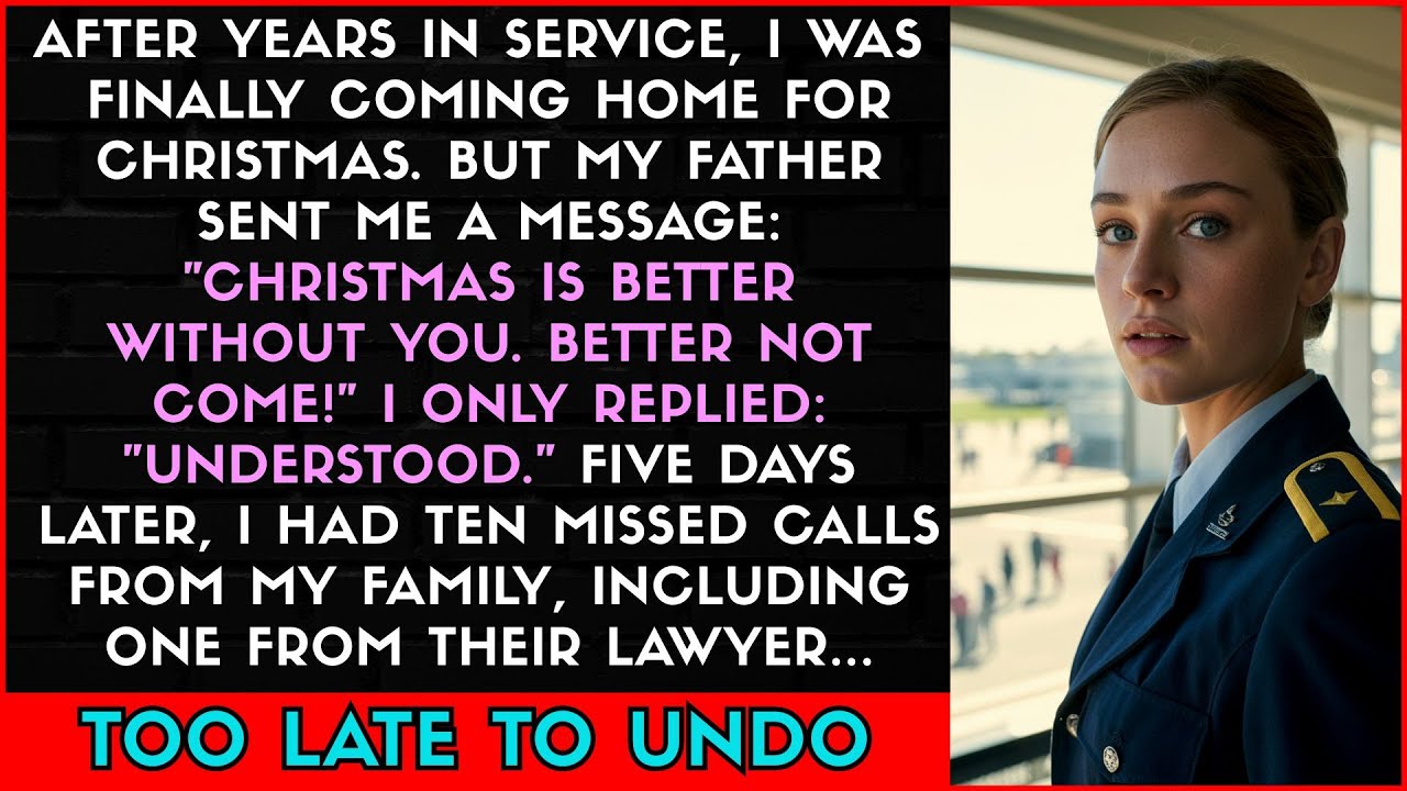 After Years In Service, I Was Finally Coming Home For Christmas, But My ...