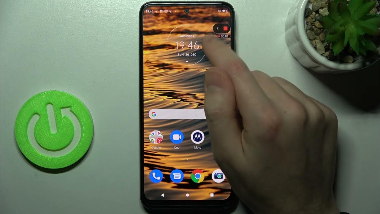 How to Record Screen and Front Camera on MOTOROLA Moto G31 – Use Front Camera - YouTube