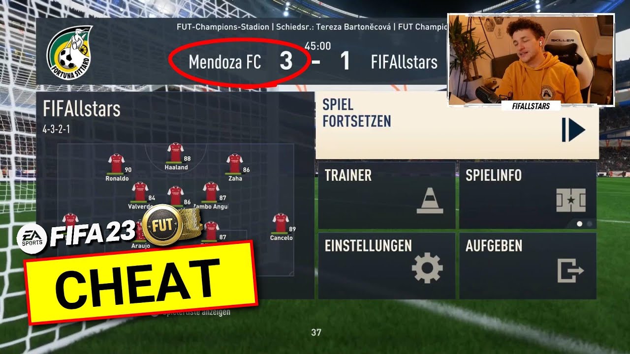 FIFA 23 Weekend League Cheat!! 😳☠ (Hacker getroffen) - YouTube