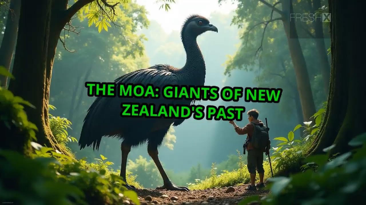 The Moa | Extinct Animals - YouTube