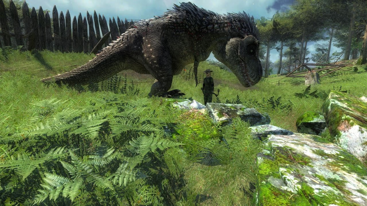 theHunter:Primal -- Dinosaur Hunting Sunday Trek - YouTube