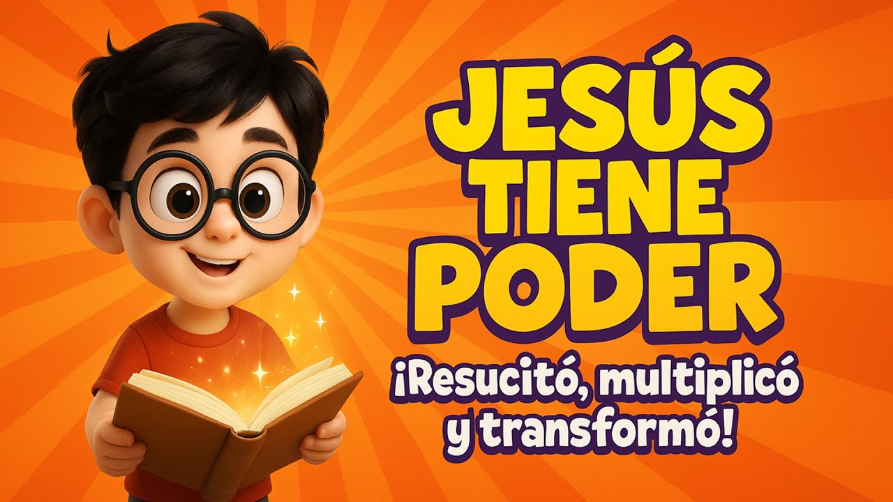 La Biblia para Niños ⭐ "JESÚS TIENE PODER: ¡Resucitó, multiplicó y ...