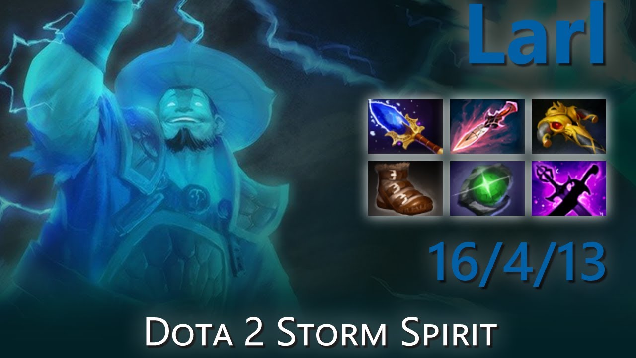 "Larl" 16/4/13 | Dota 2 Storm Spirit highlights - YouTube