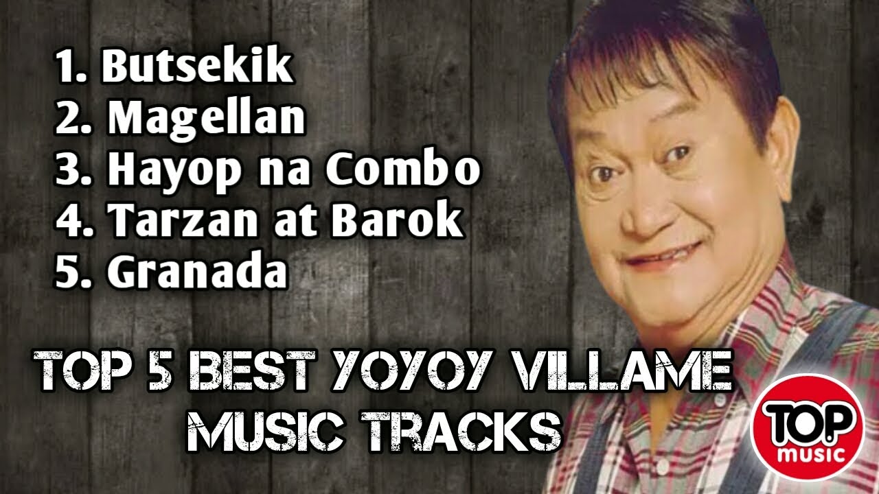 Top 5 Best Yoyoy Villame Music Tracks | Non Stop Playlist - YouTube