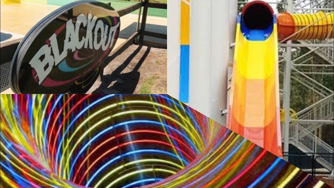 Epic Water Slide Adventure: Blackout [POV] at Outback Splash @aj_and_ej ...