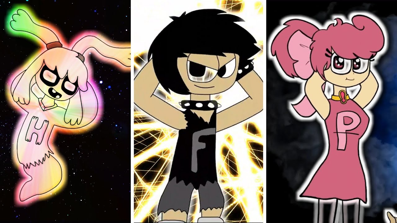 Zero Two Dodging Meme Alphabet Lore Humanized (H vs F vs P) - YouTube