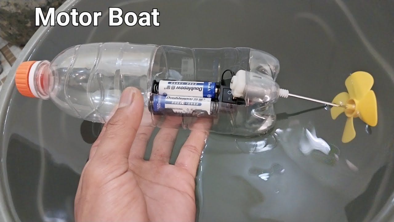 Cara membuat mainan perahu dari botol bekas | Perahu Boat - YouTube