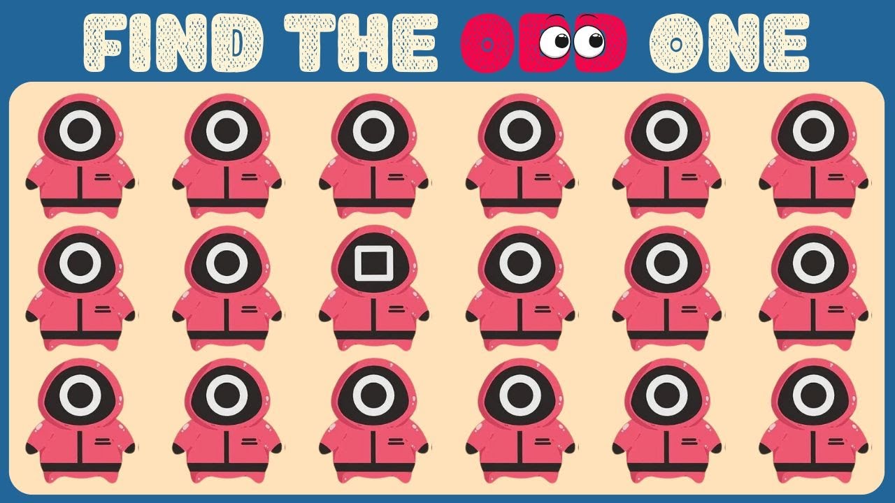 20 Find the Odd One Challenges to Sharpen Your Mind! - YouTube