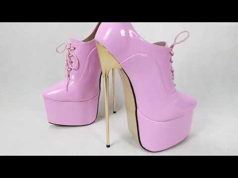 Sorbern Super High Platform Women Pumps Shoes Ladies 22Cm Metal High Heels
