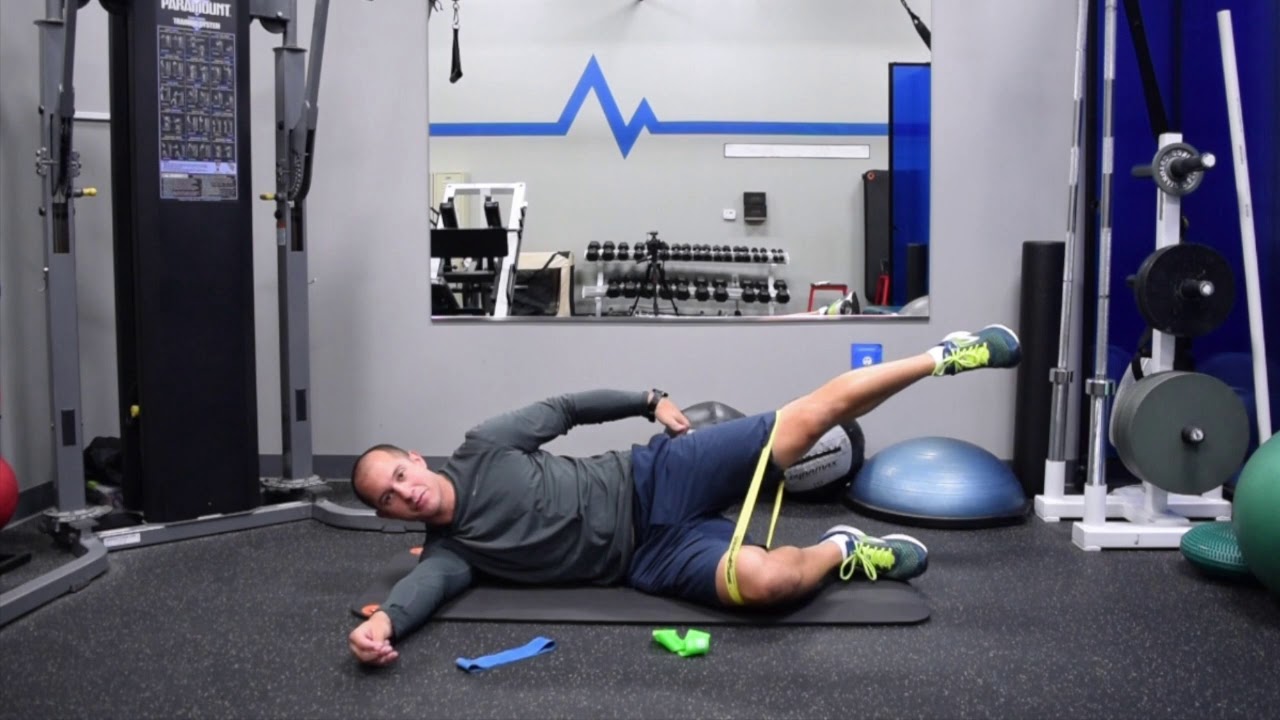 The Mini-Band Handbook: Sidelying Hip Abduction/Extension Isometric ...
