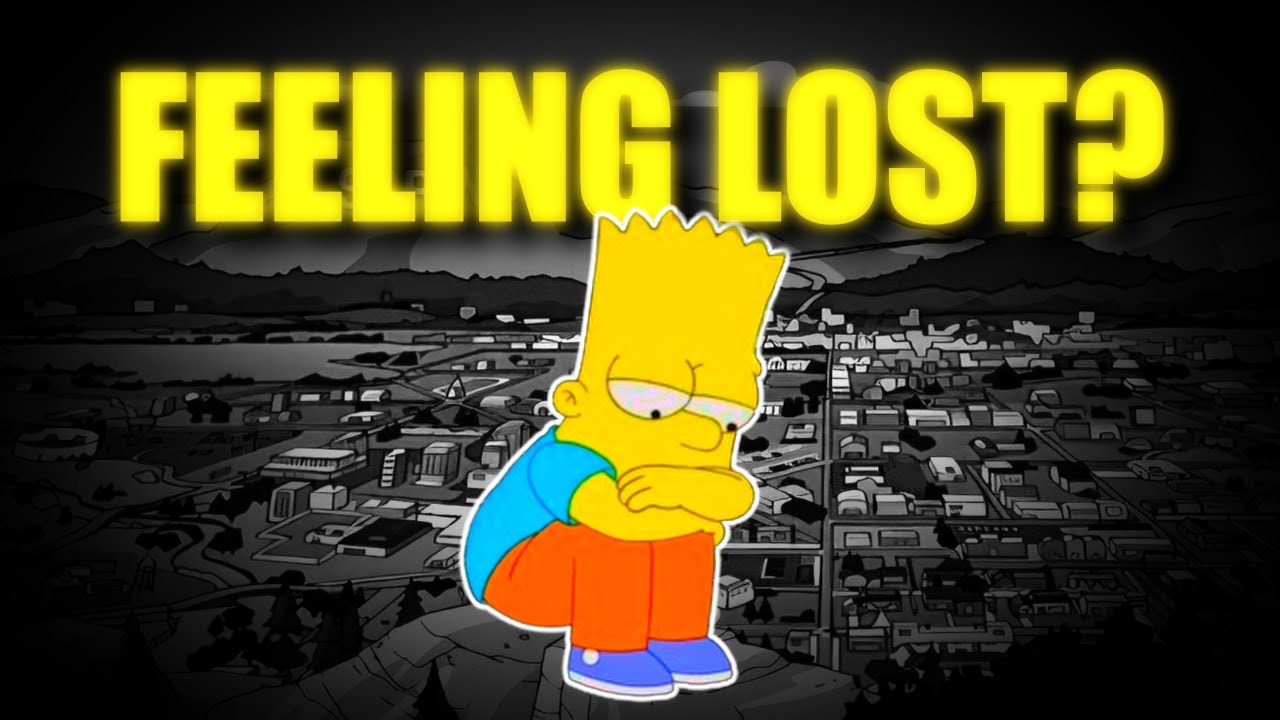 What Feeling Lost In Life Feels Like, explained as a Simpsons episode ...