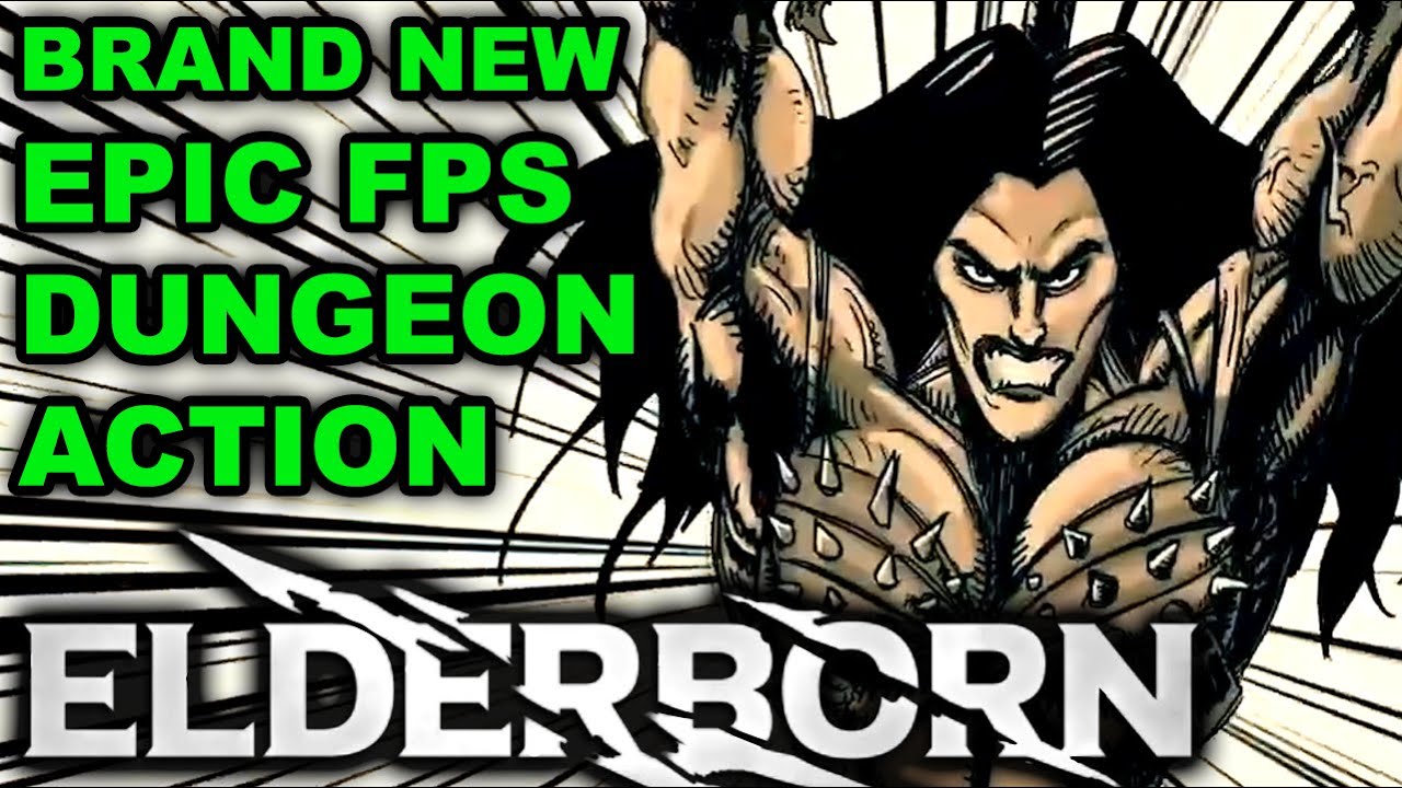 BRAND NEW EPIC FPS DUNGEON ACTION! – Let's Play ELDERBORN - YouTube