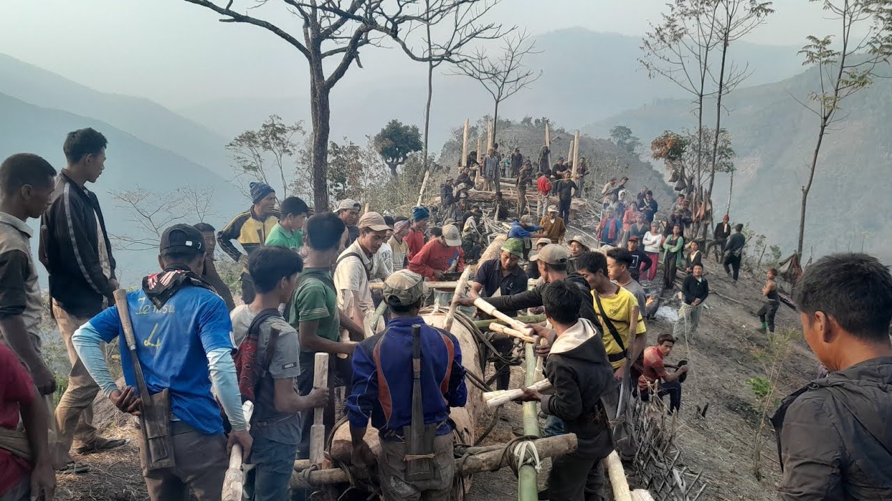 Naga Myanmar village life update under mon: district 💀💀🐸🪶🐅 - YouTube