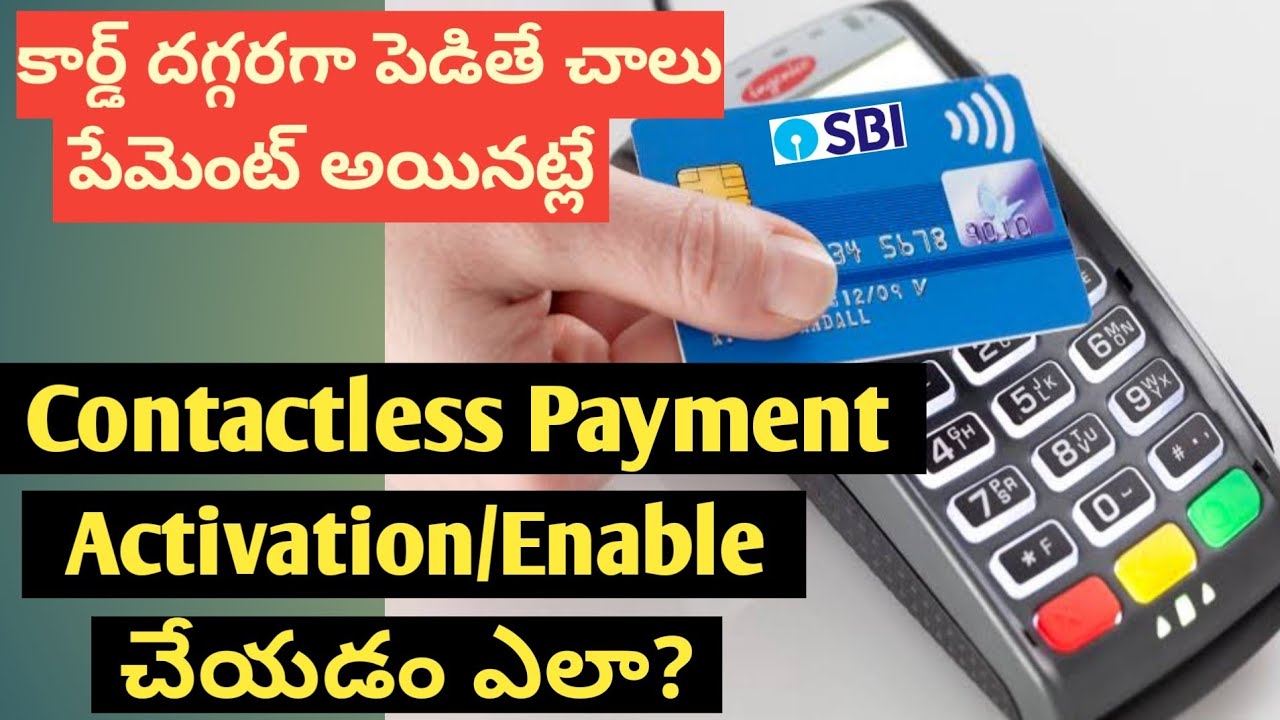 Contactless Payment with SBI ATM card | How to Enable NFC Contactless ...