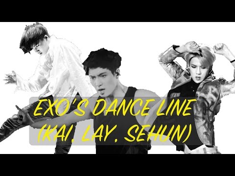 EXO'S DANCE LINE (KAI, LAY, SEHUN) | SEKAIXING COMPILATION