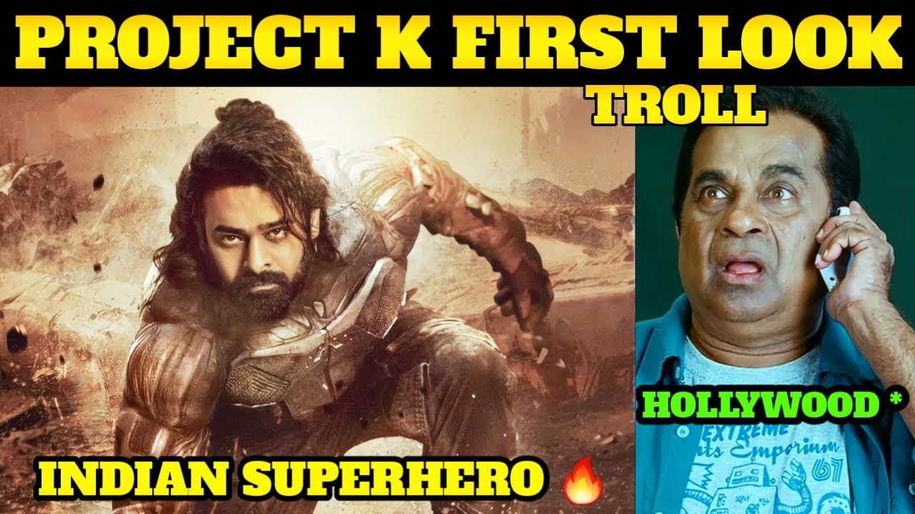 Project K First Look Troll | Project K First Look | Project K Glimpse | Project k | Prabha ...