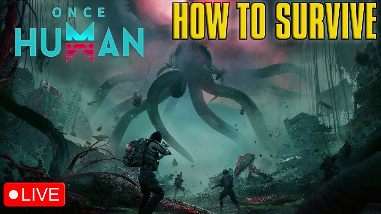 Once Human How To Survive Live With Wolf - YouTube