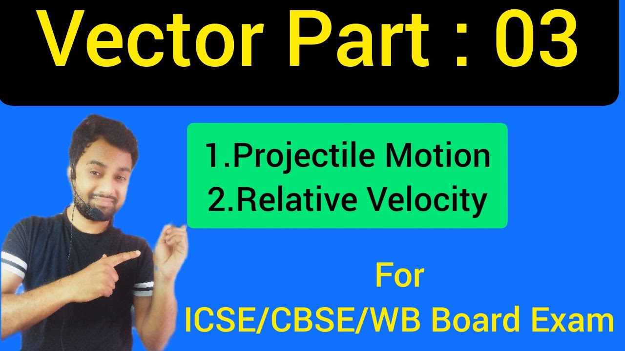 Vector part -03/Class xi/Physics/ Concept For All board Exam. - YouTube