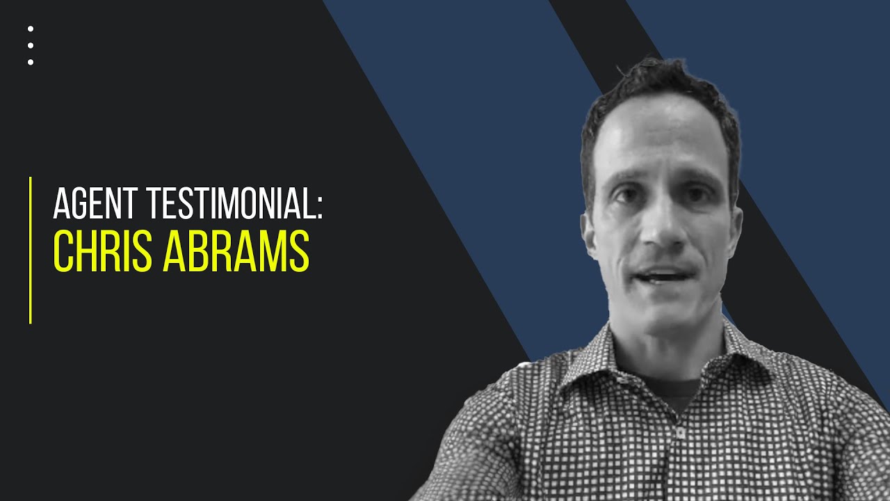 Agent Testimonials: Chris Abrams - YouTube