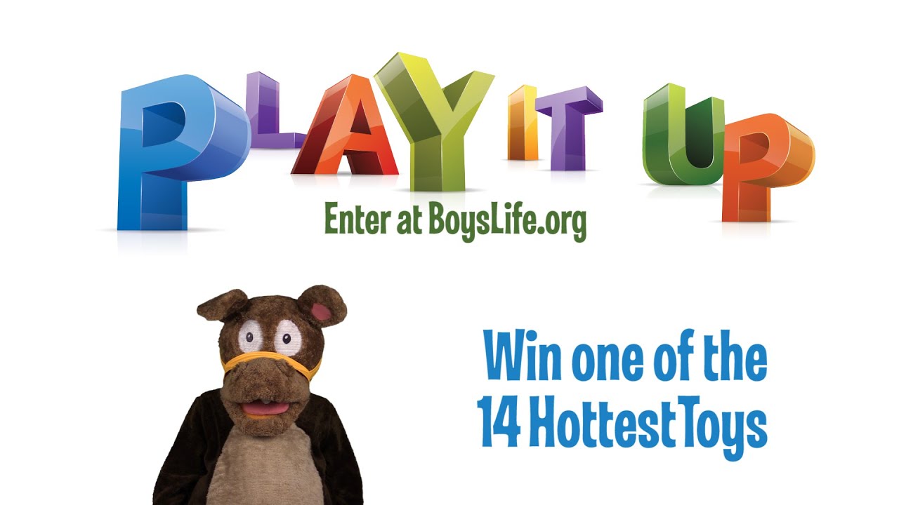 Play it Up Toy Giveaway from Boys' Life - YouTube