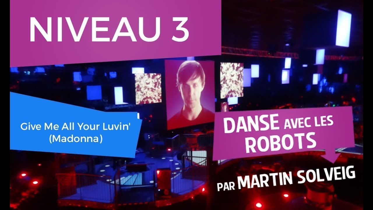 Danse avec les robots au FUTUROSCOPE - YouTube