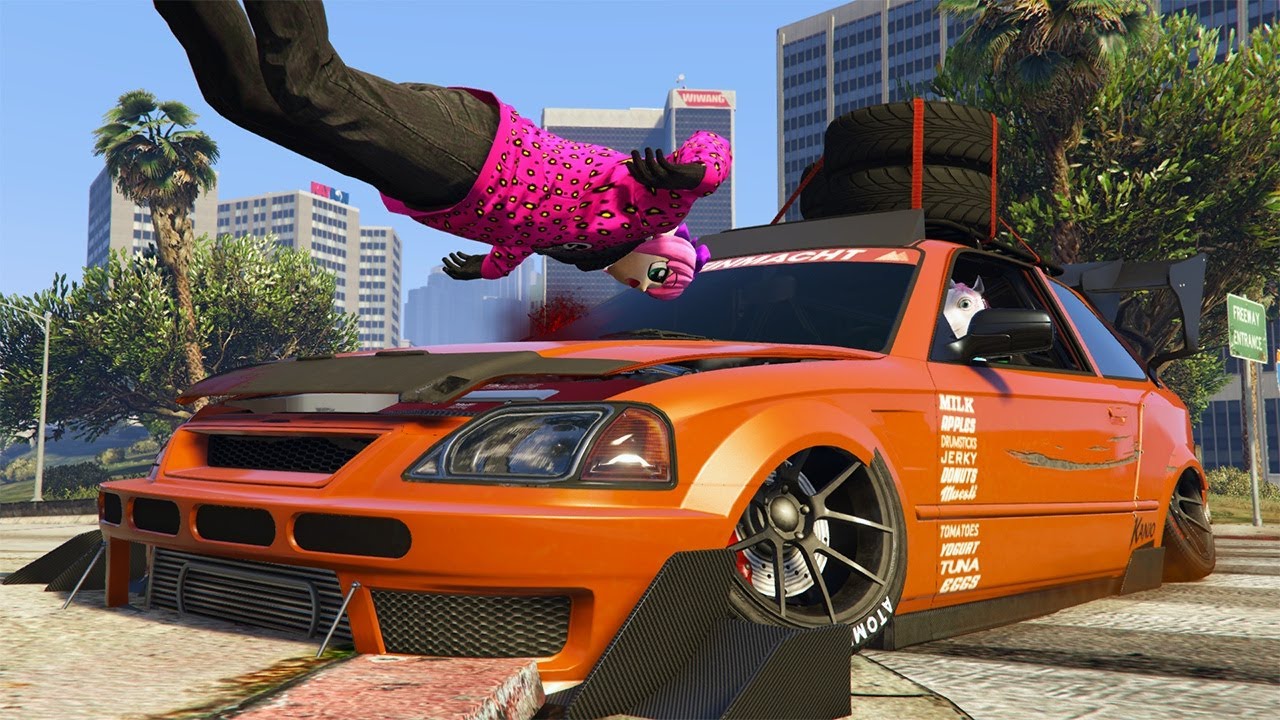 i made the most DANGEROUS Civic EVER!! *NEW Dinka Blista Kanjo* (GTA 5 ...