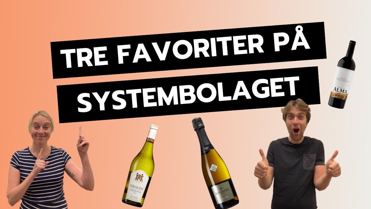 Tre vintips på Systembolaget - YouTube