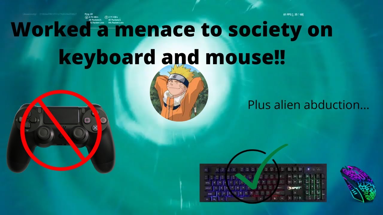 Worked a menace to society on keyboard and mouse in fortnite! - YouTube