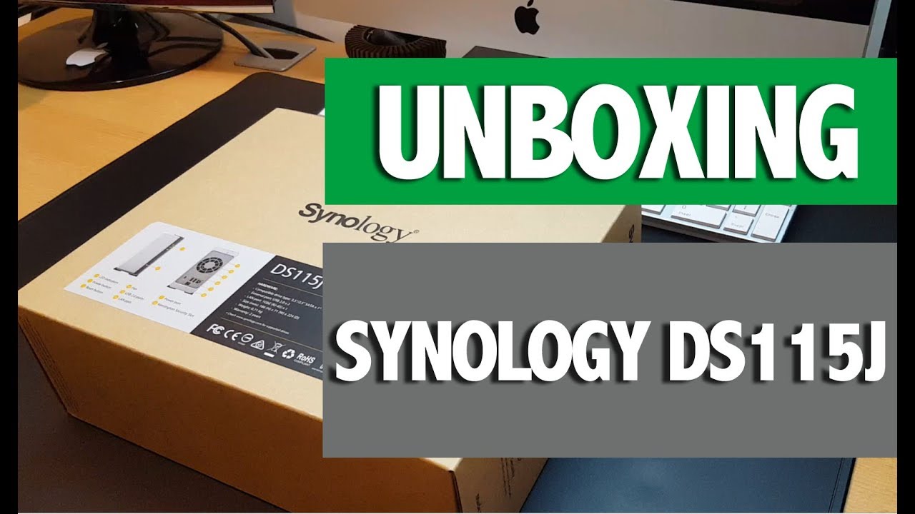 Unboxing Synology DS115J - YouTube
