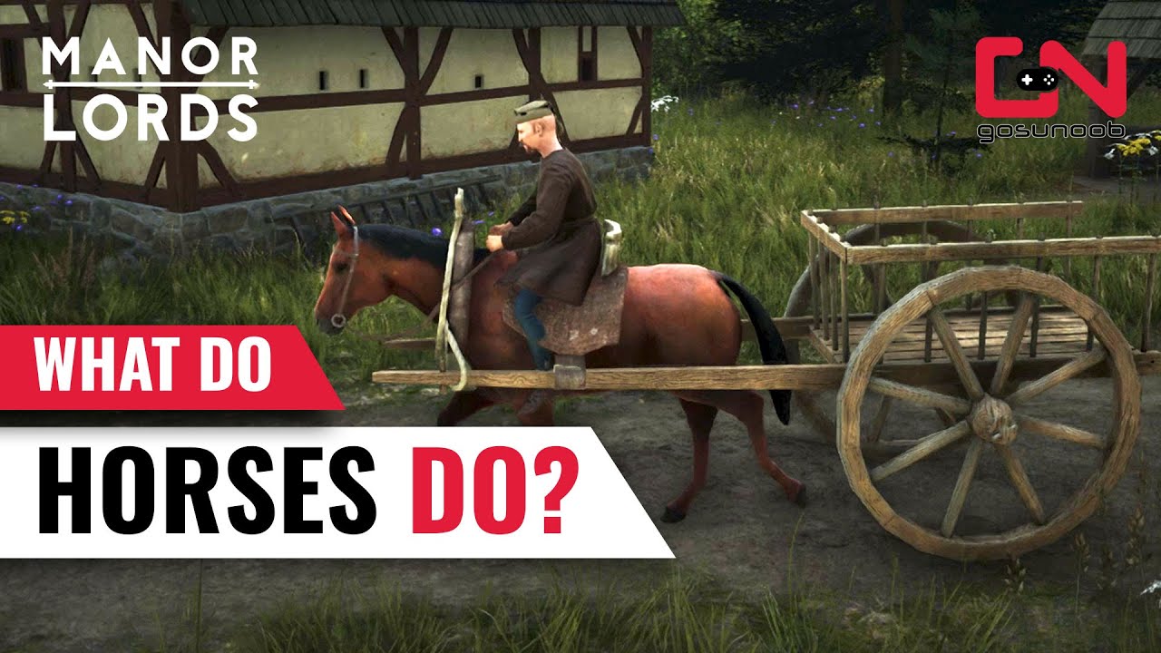 Manor Lords What do Horses Do? - YouTube
