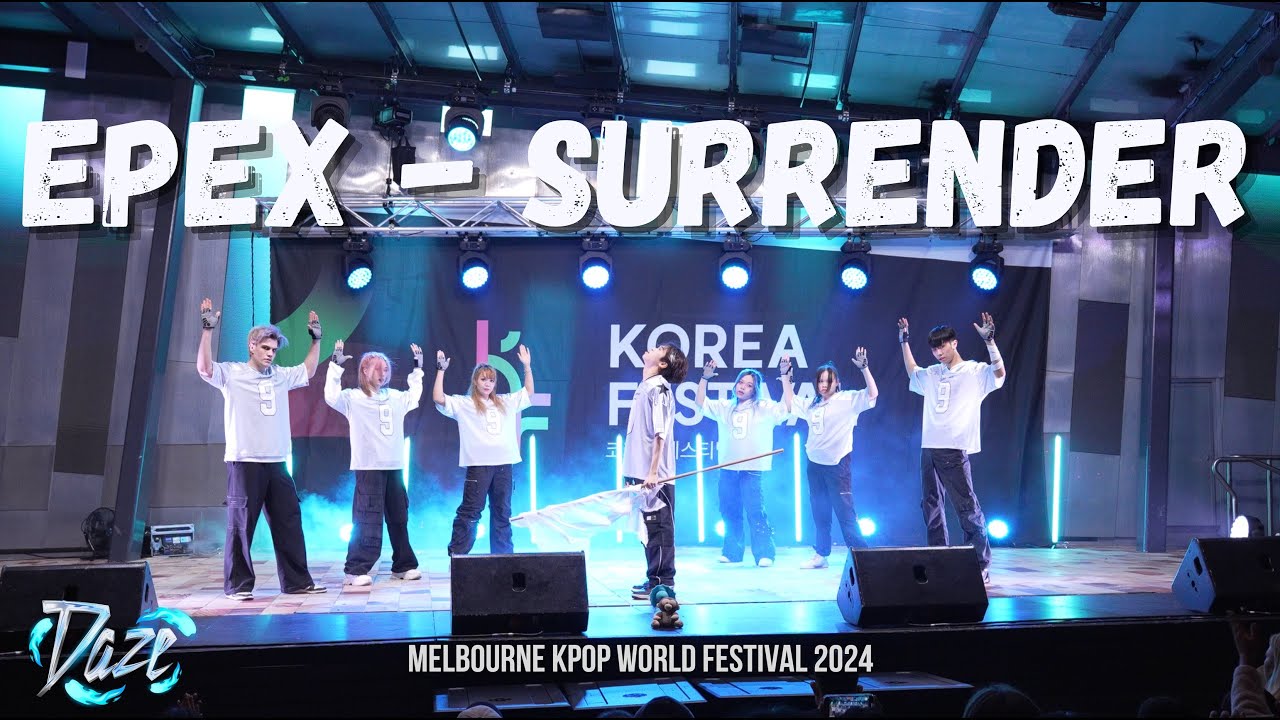 [2024 KWF Melbourne] | EPEX - Surrender (Stage cam) by Daze Dance Crew Australia - YouTube