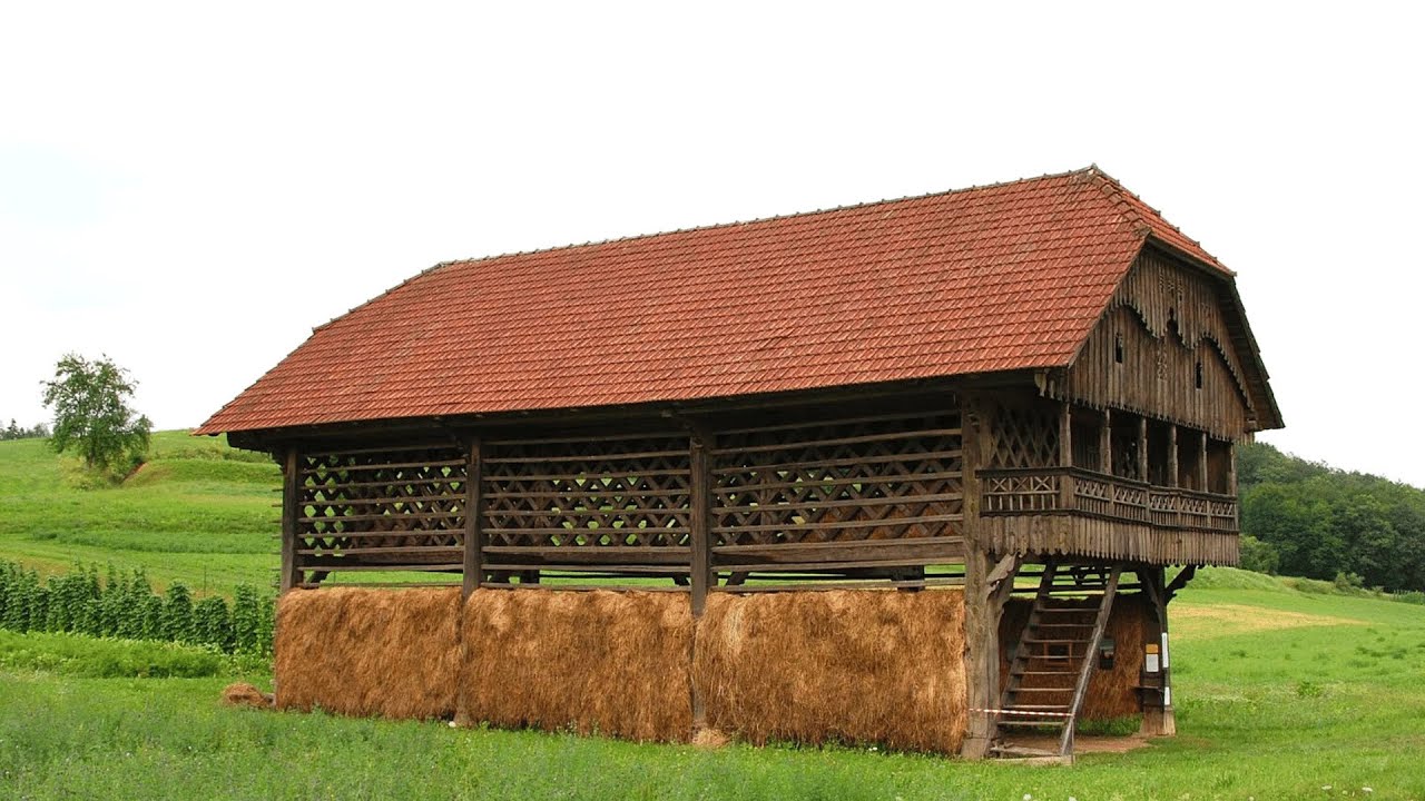 Kozolec je slovenska posebnost - YouTube