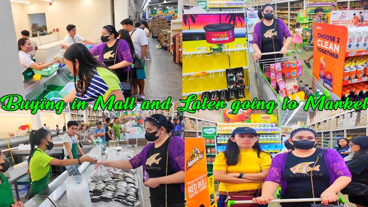 Buying in CSI Lucao with My Sister and in Public Market - YouTube