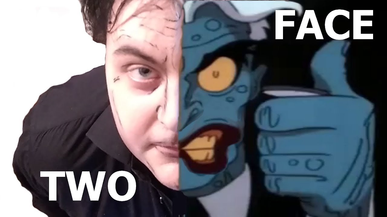 Two Face Cartoon Makeup | Saubhaya Makeup