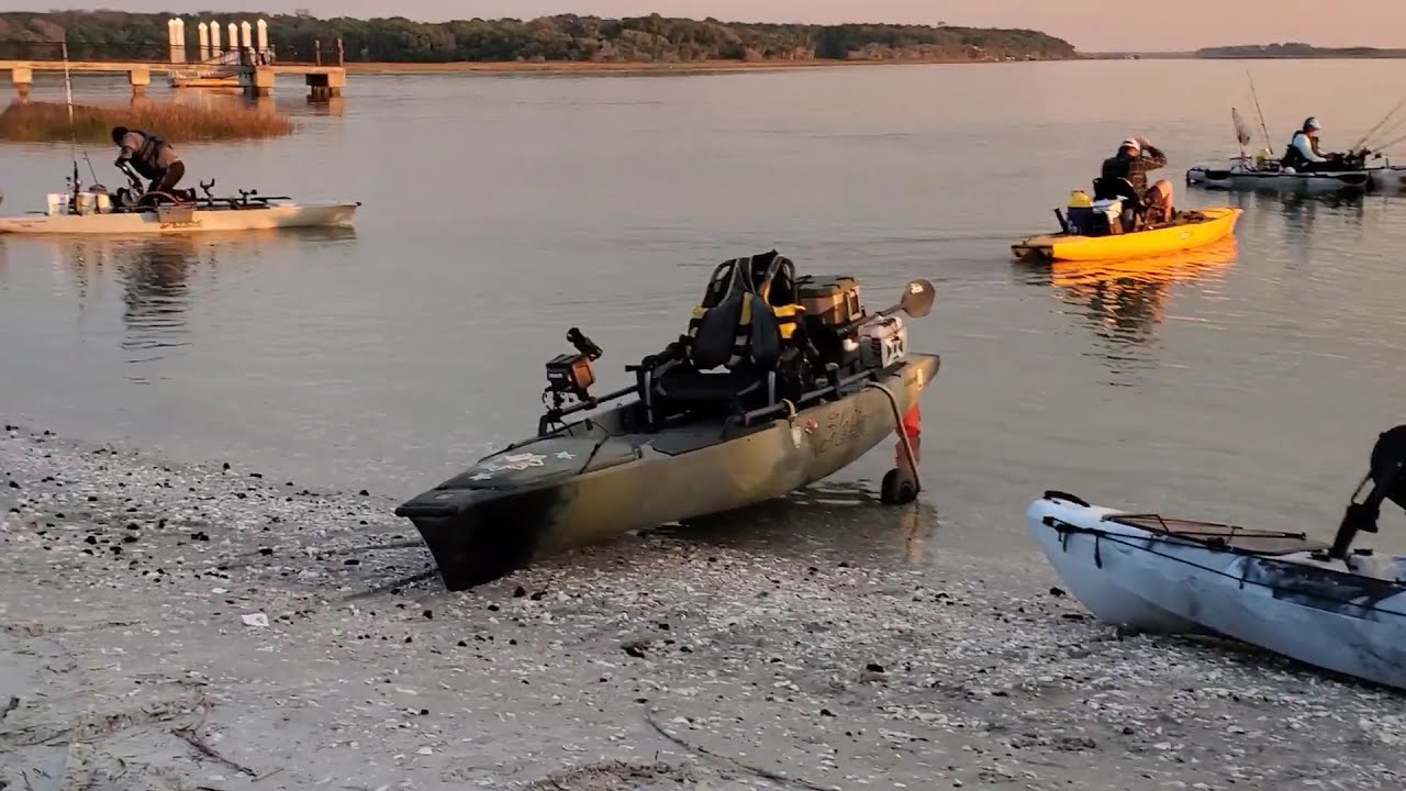 KAYAK FISHING w/ the | JAXPINOYKAYAKERS | at [FORT GEORGE ISLAND ...