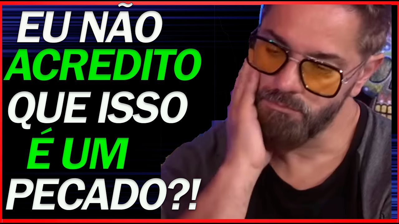 A MELHOR EXPLICAÇÃO DO QUE É O PECADO PRA JESUS PASTOR CAIO FABIO ...