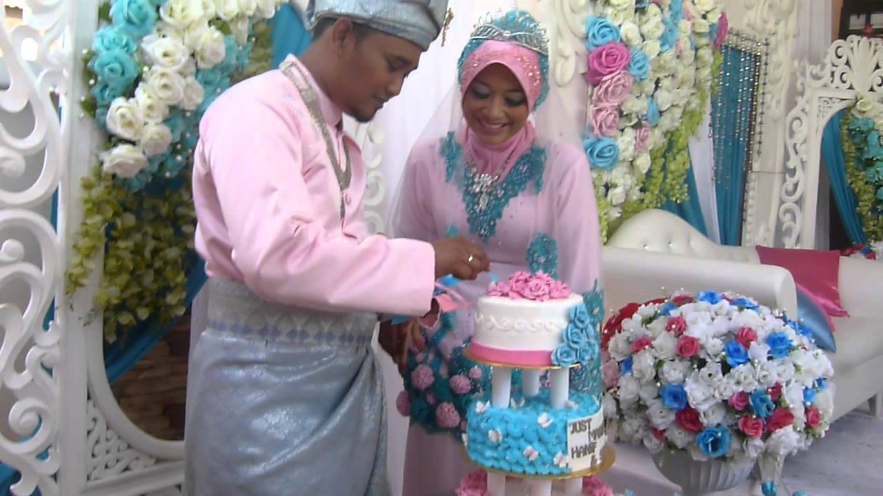 MAJLIS POTONG KEK PERKAHWINAN - YouTube