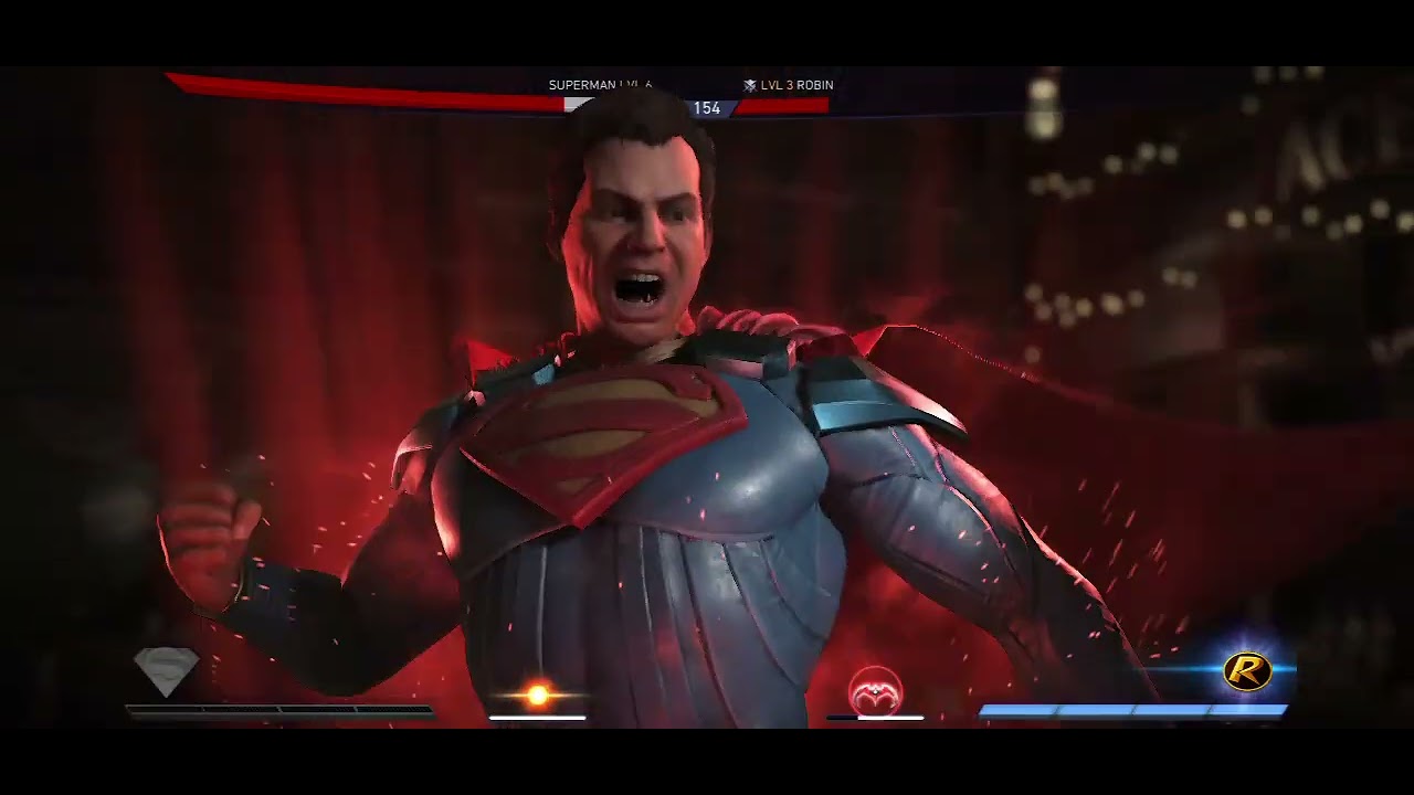 Superman vs Robin Injustice 2 HD (PC) - YouTube