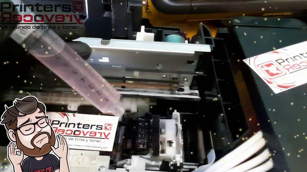 Mantenimiento a Capping Epson L310 - YouTube