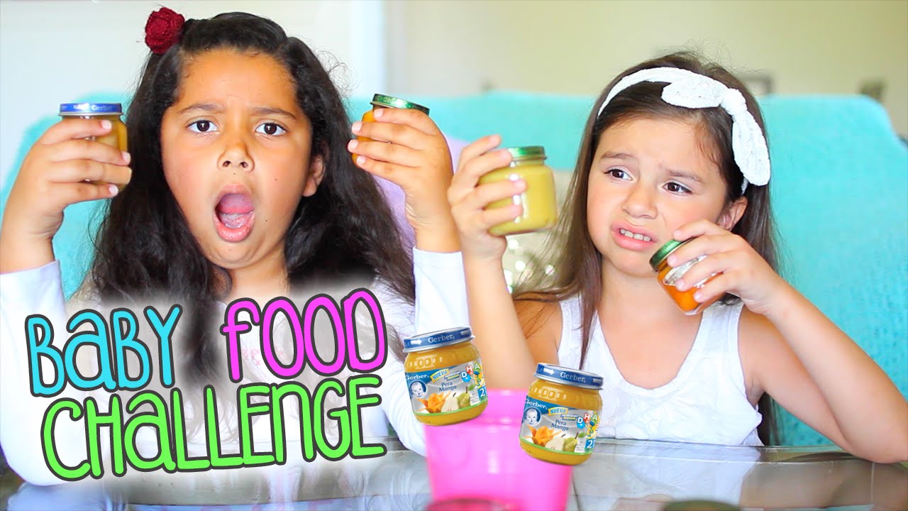 Baby Food Challenge!! 2015 - YouTube