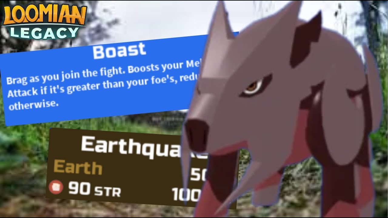 How to use Boarrok!* - Loomian Legacy PvP - YouTube