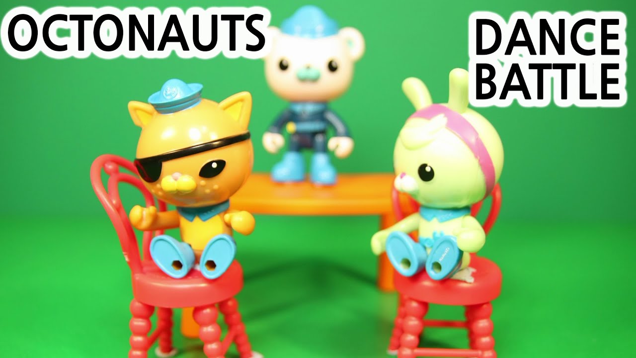 Octonauts Dance Spin Battle WHO WIN? - YouTube