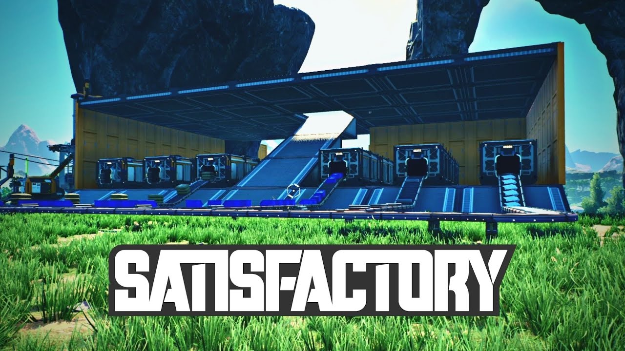 Membuat Warehouse kita yang pertama - Satisfactory Indonesia #3 - YouTube