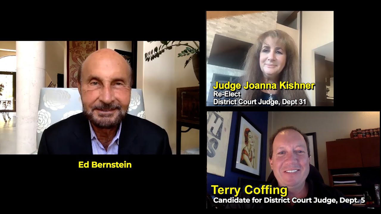 Judge Joanna Kishner and Terry Coffing on The Ed Bernstein Show - YouTube