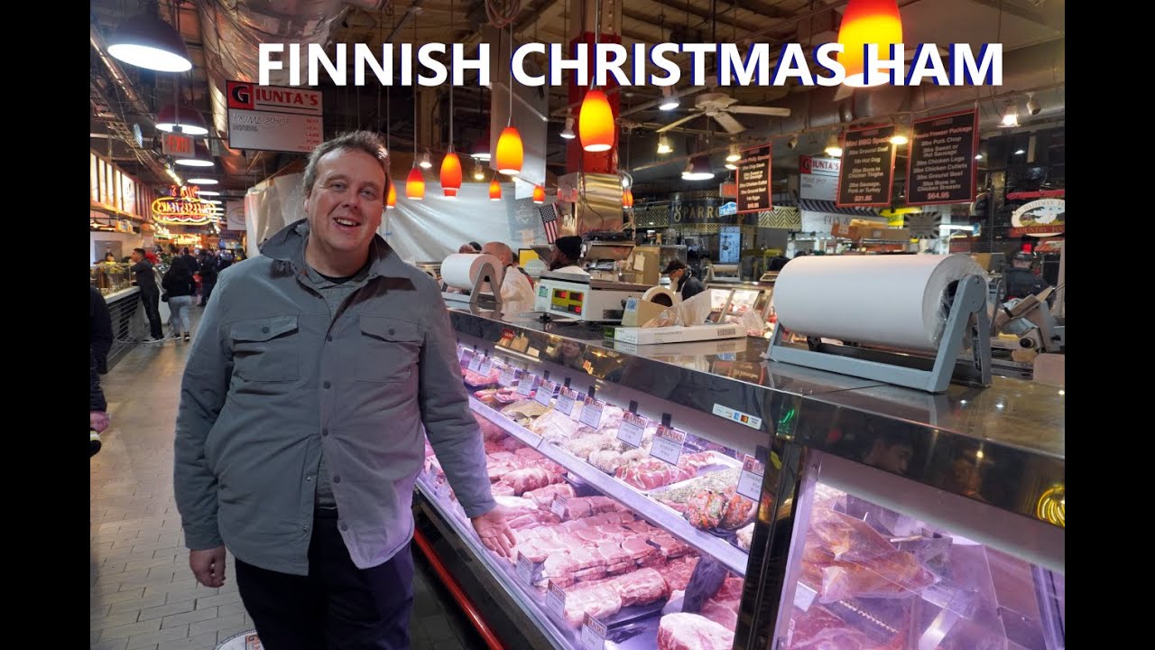 Salting Finnish Christmas Ham 2 - YouTube